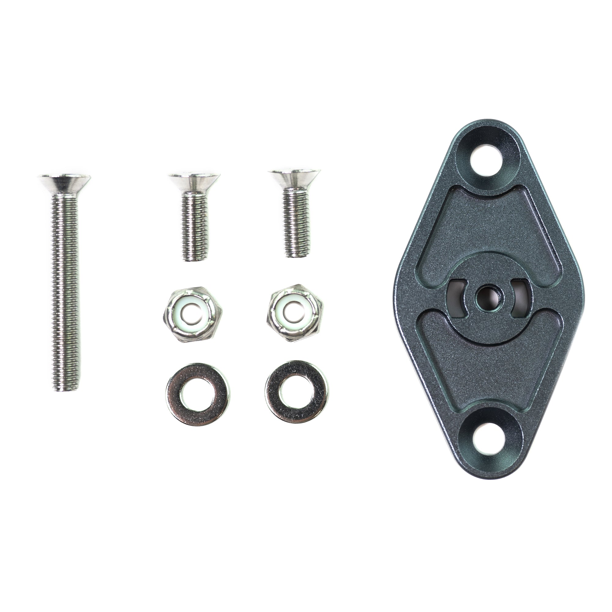Mountech 2-Bolt Phone Mount Base, Storm Gray