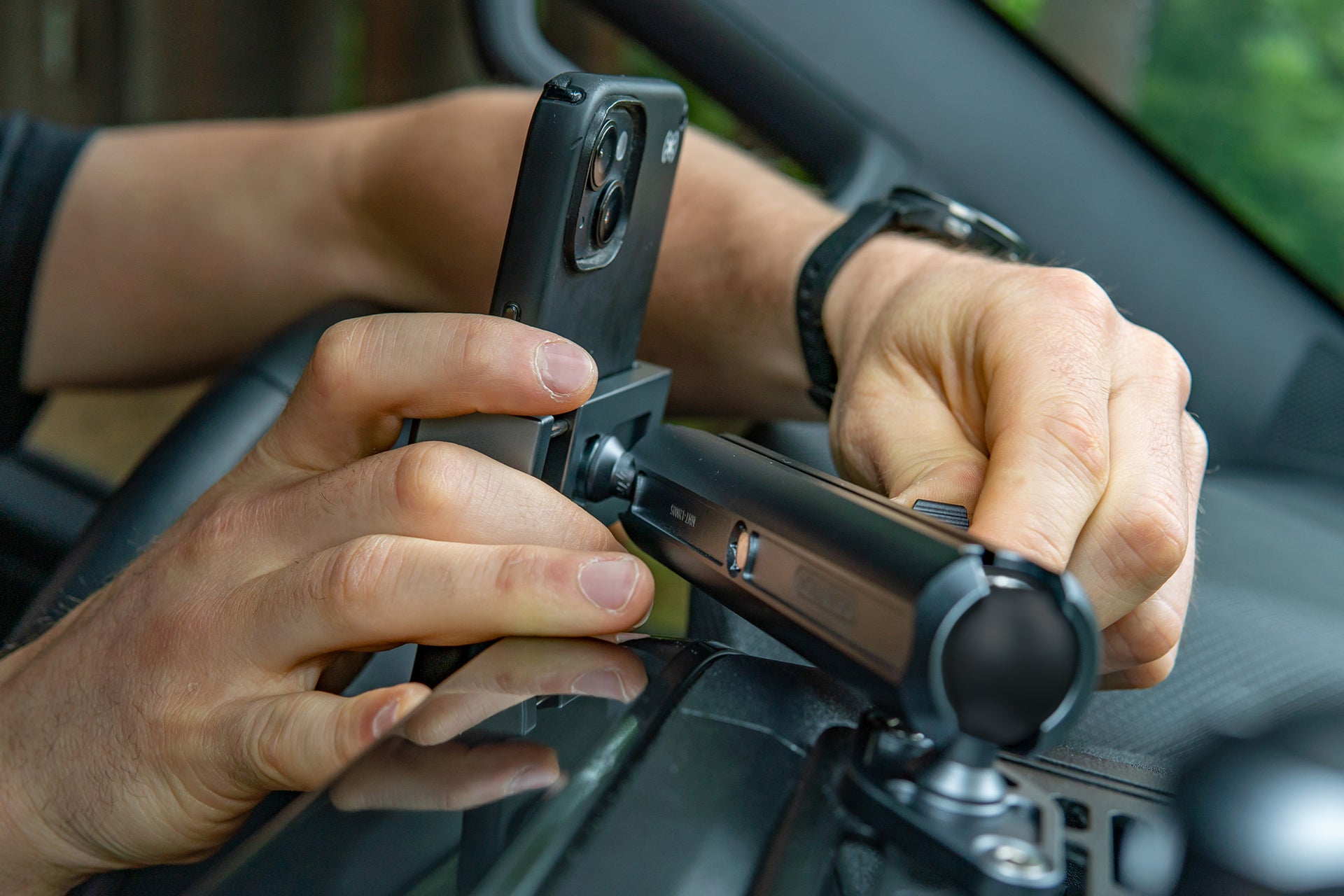 Mountech Design - Mounting Arms - Billet Aluminum, Lifetime Warranty